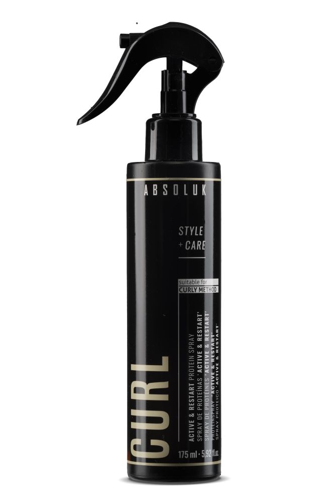 Absoluk Curl Active & Restart Protein Spray 175ml - Proteinový sprej pro aktivaci a restar ...